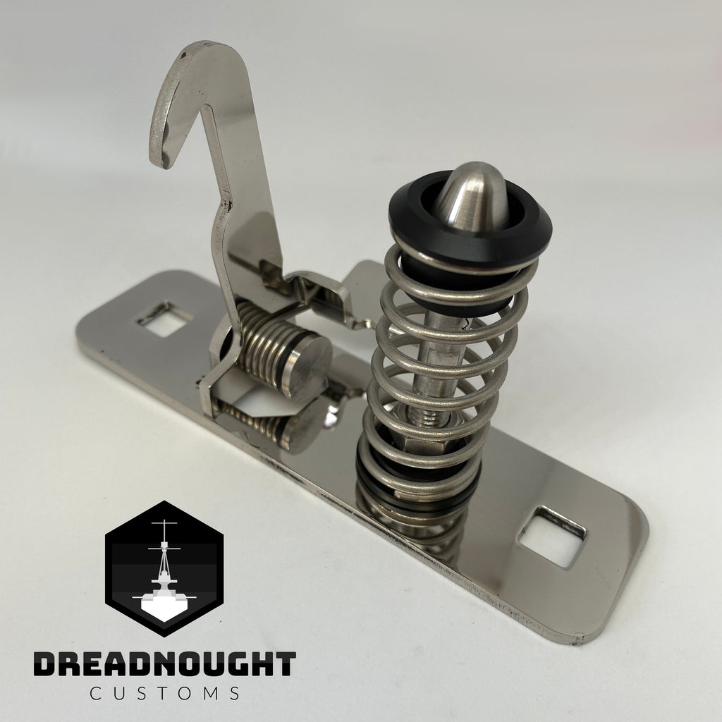 Vw Golf Scirocco Jetta Mk1 Stainless bonnet catch – Dreadnought Customs ...